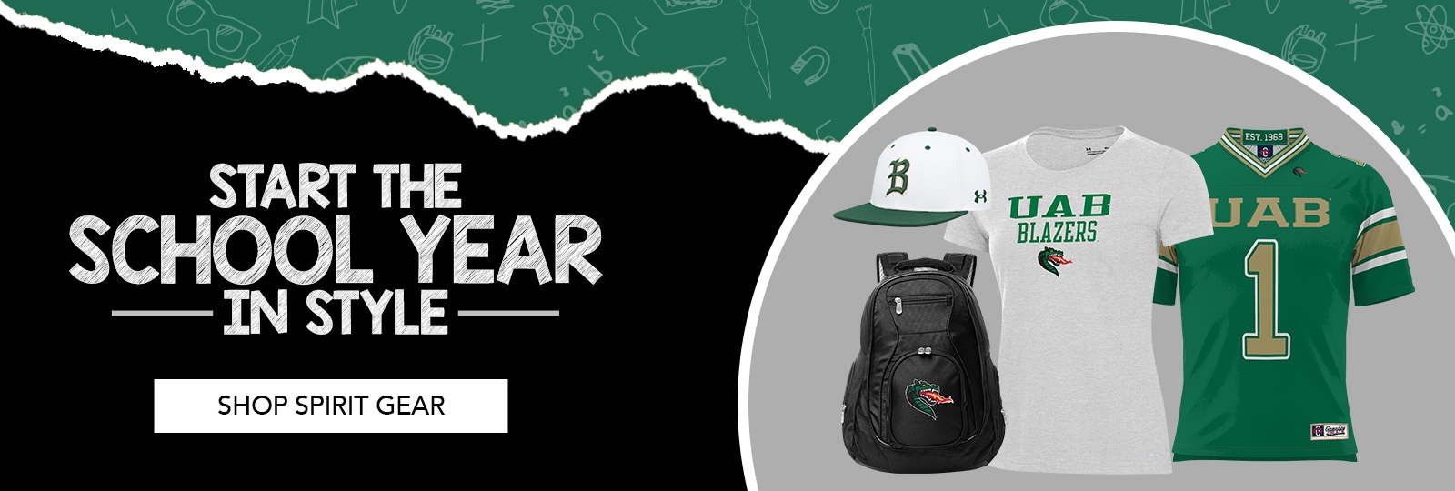UAB Blazers Spirit Apparel & Gear, Back to School Gear & Gifts | UAB ...